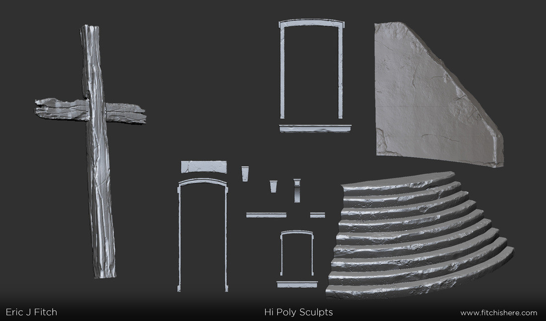 FitchIsHere - Eric J Fitch's 3D Art Portfolio - Old Estate (UE4)