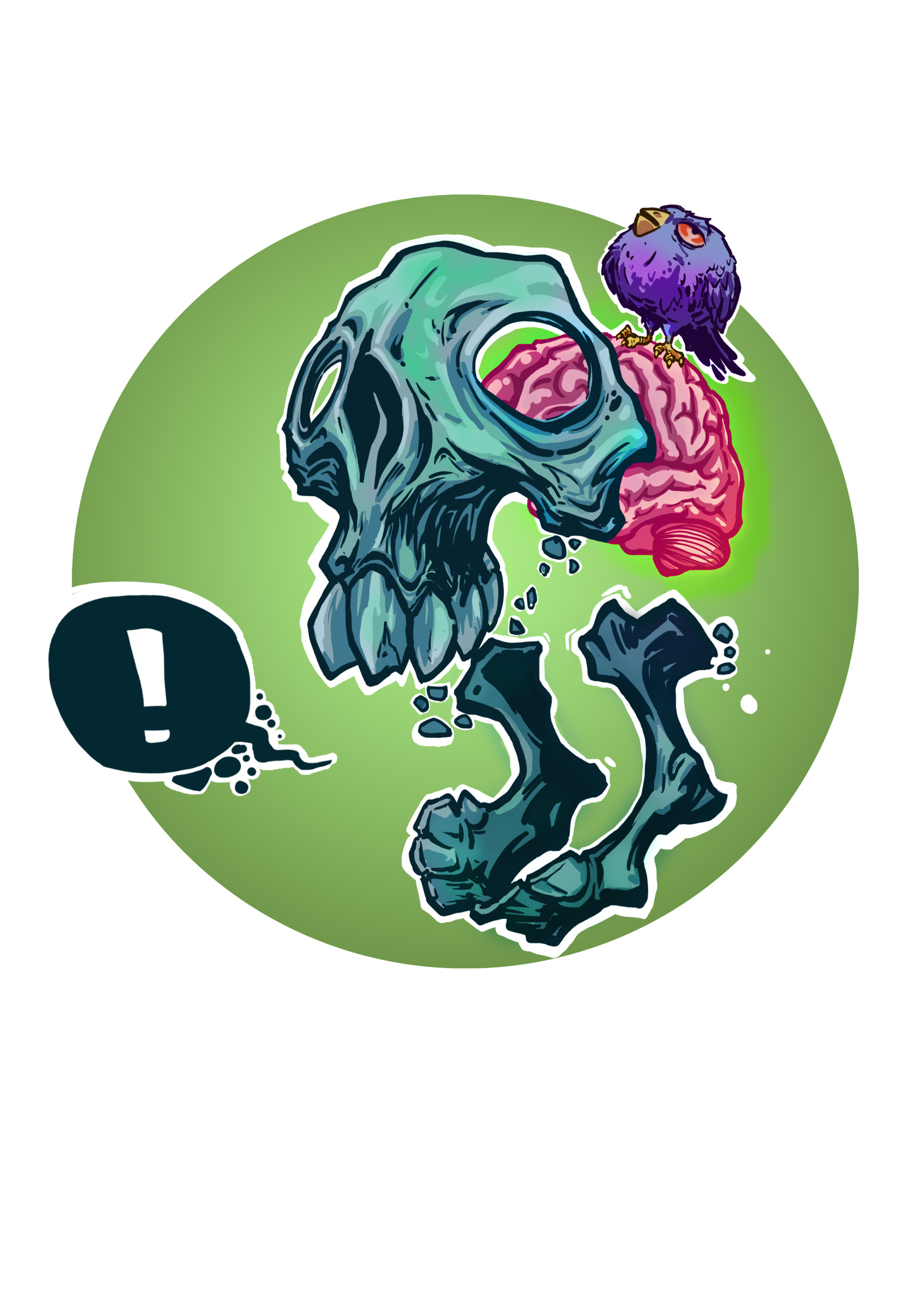 ArtStation - Bird brain