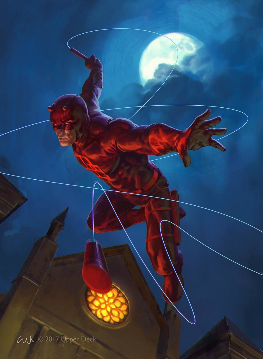Artstation Daredevil 2017 Fleer Ultra Spider Man