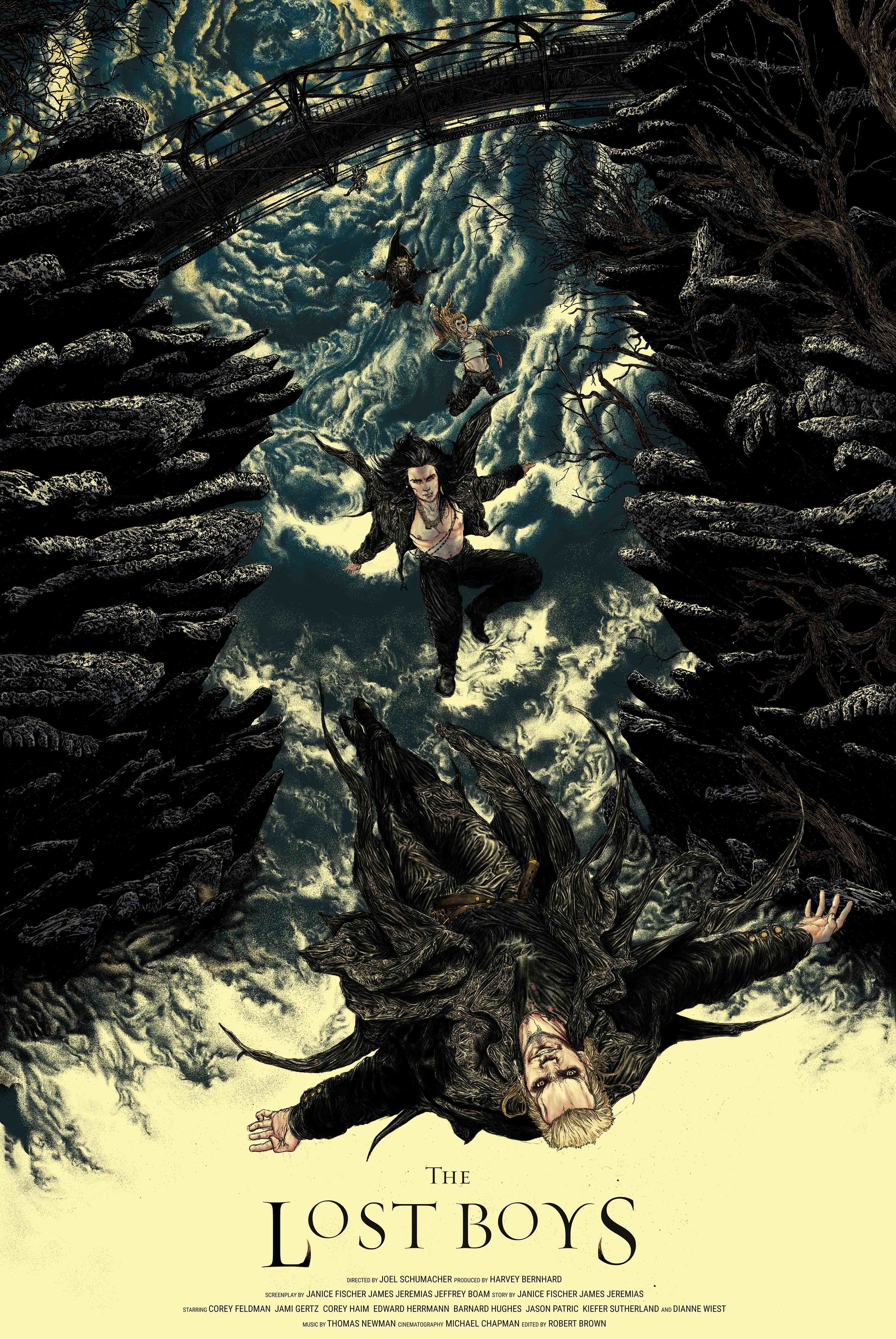 the lost boys japanese poster