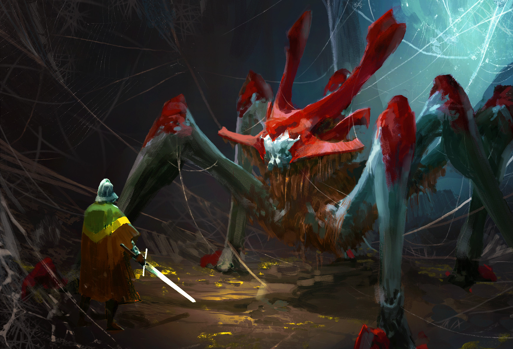 ArtStation - Into Its Lair