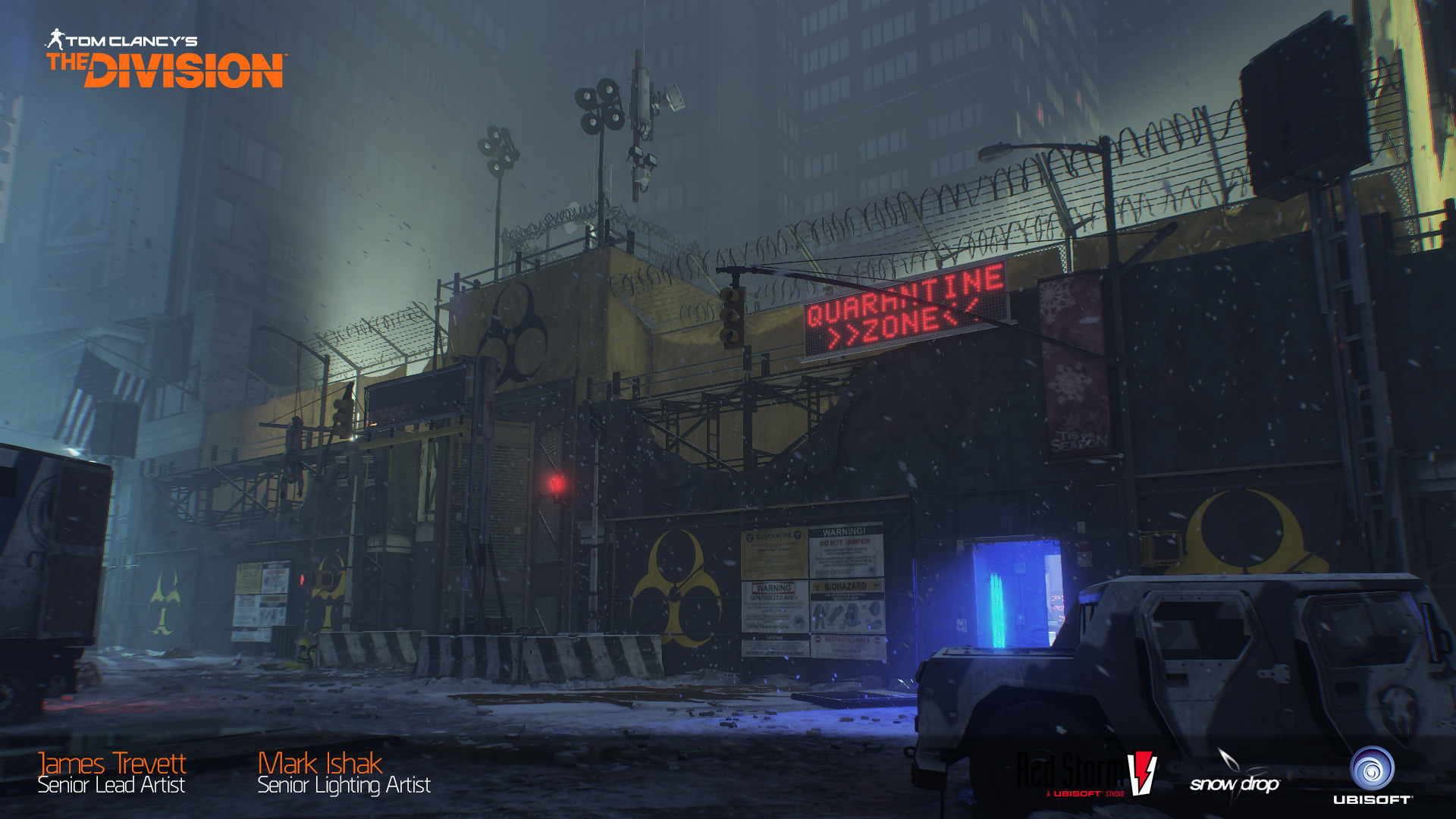 James Trevett - The Division DZ Quarantine Areas.