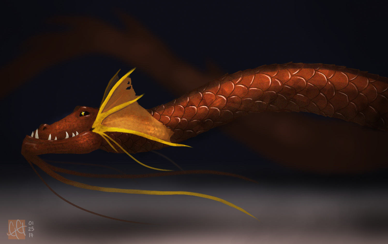 ArtStation - Red Dragon