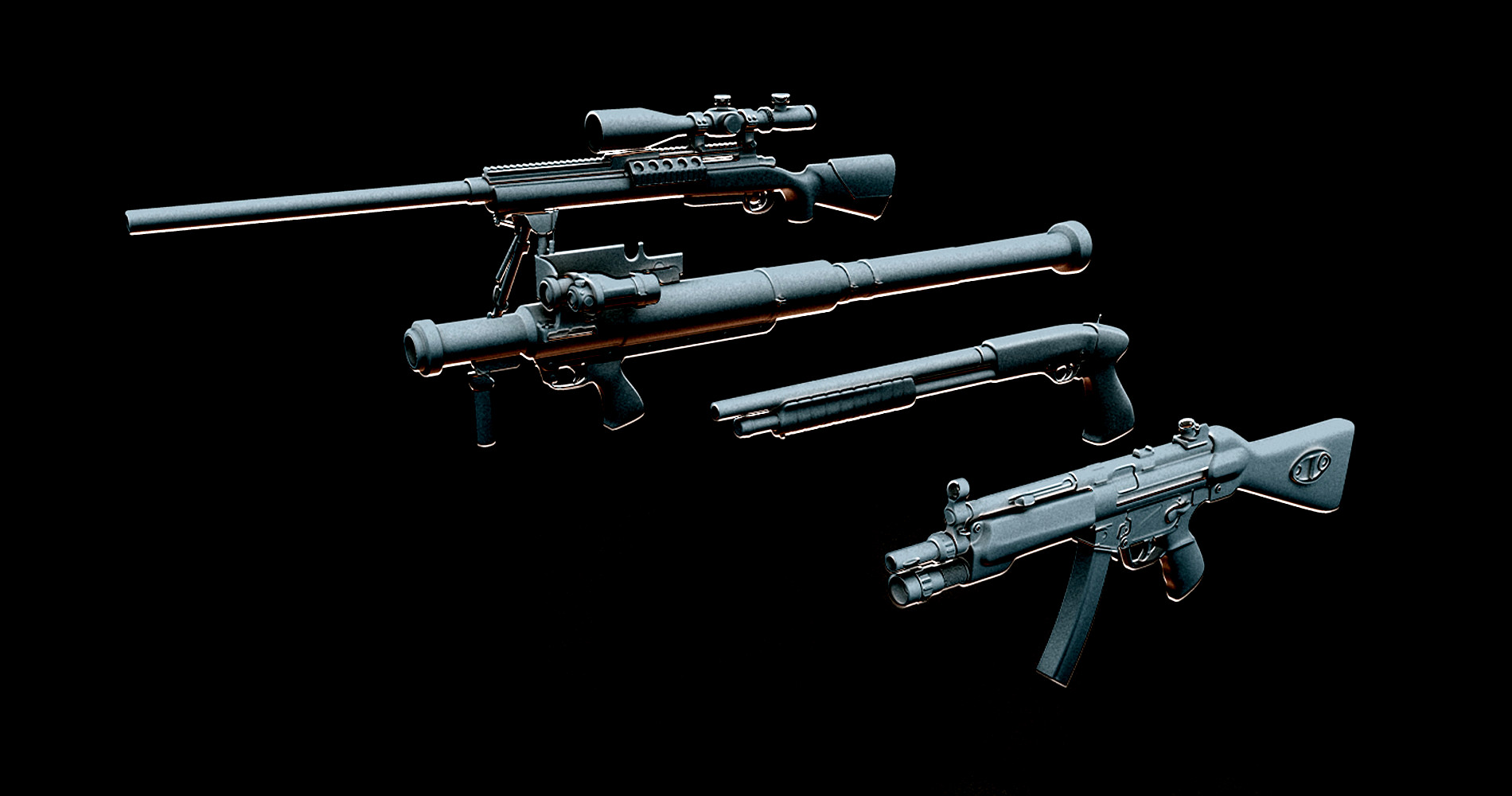 ArtStation - Weapons