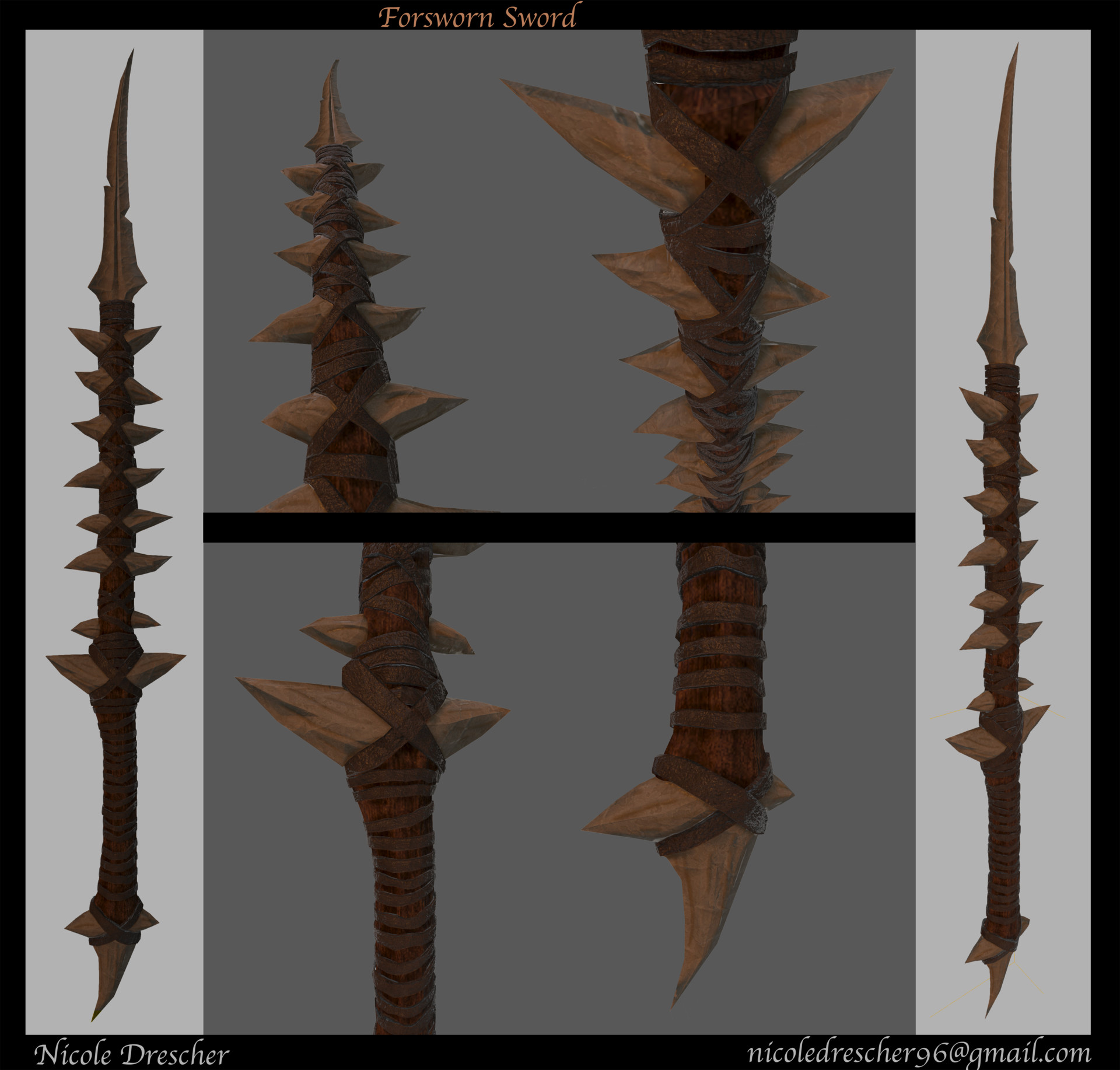 ArtStation - Forsworn Sword