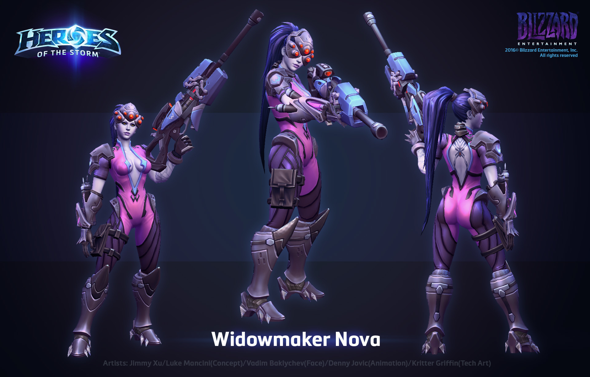 ArtStation - Nova Widowmaker