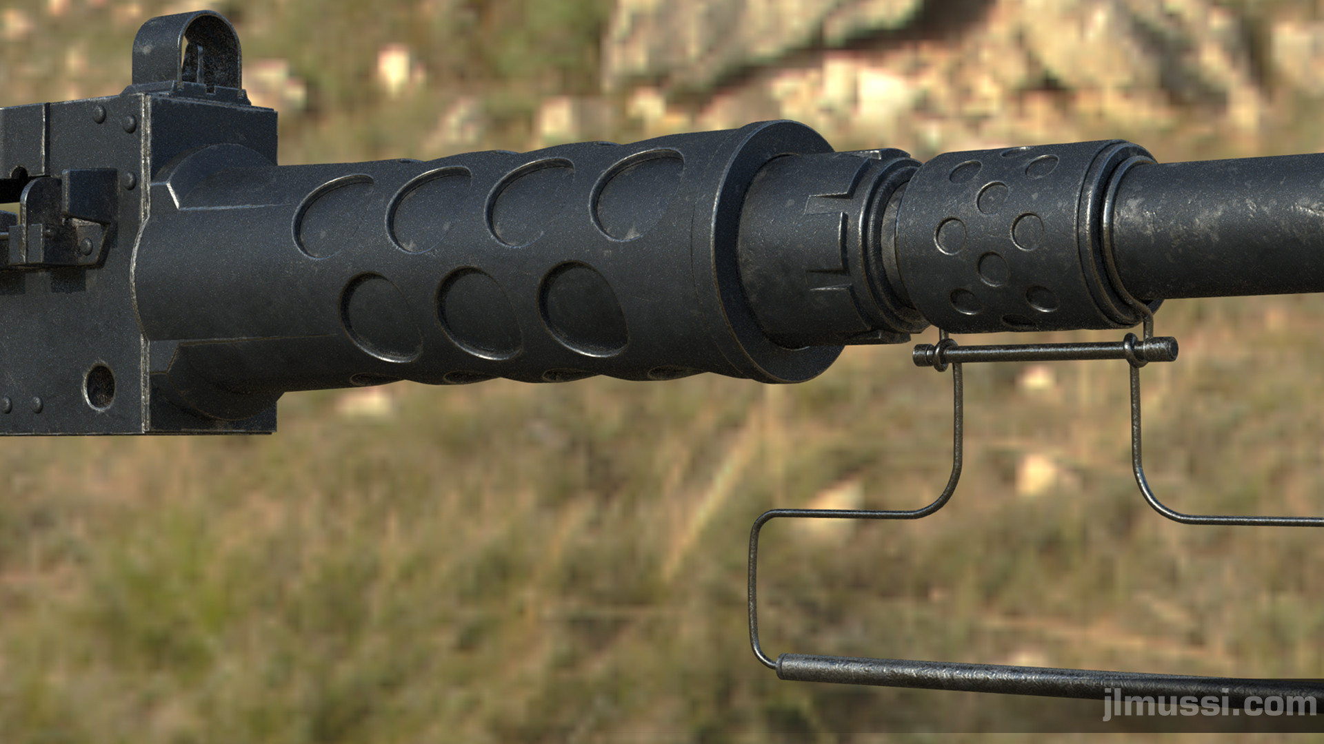 JL Mussi - M2 Browning .50 Caliber Machine Gun