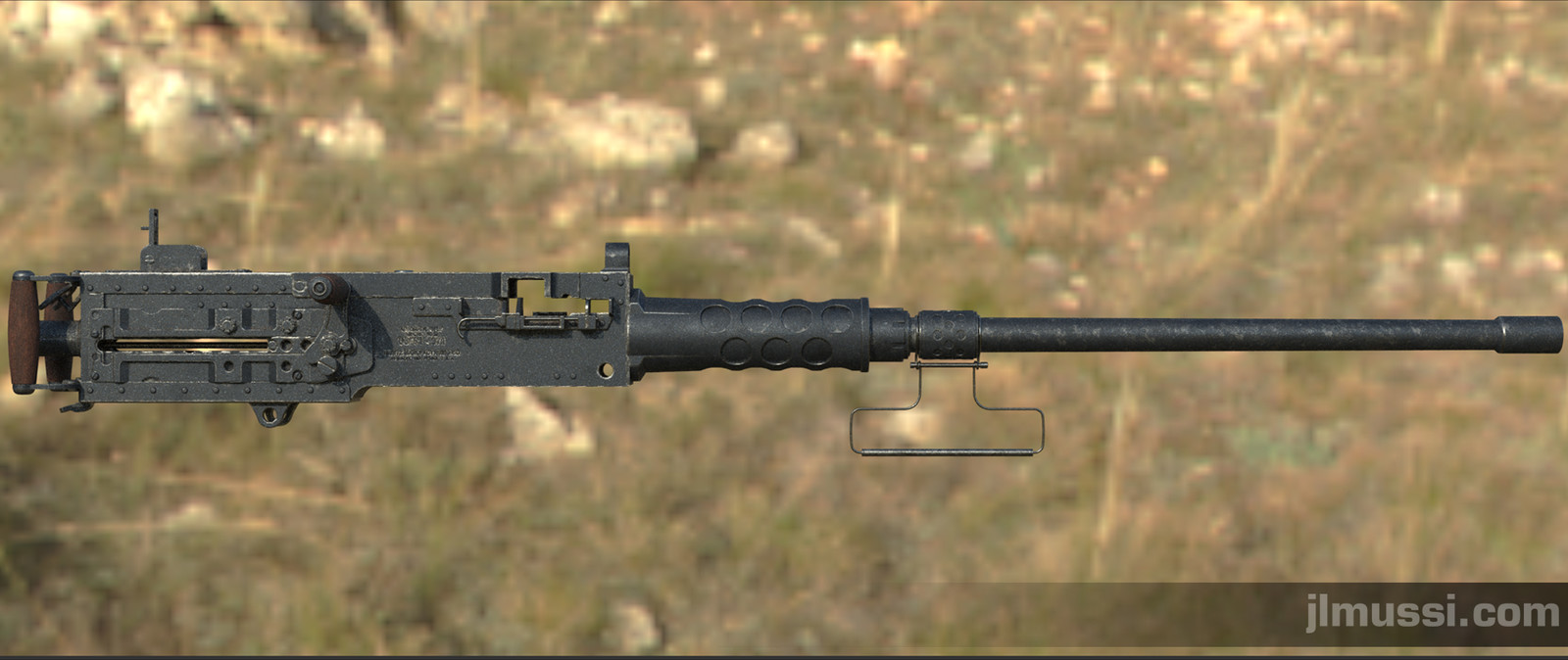 JL Mussi - M2 Browning .50 Caliber Machine Gun