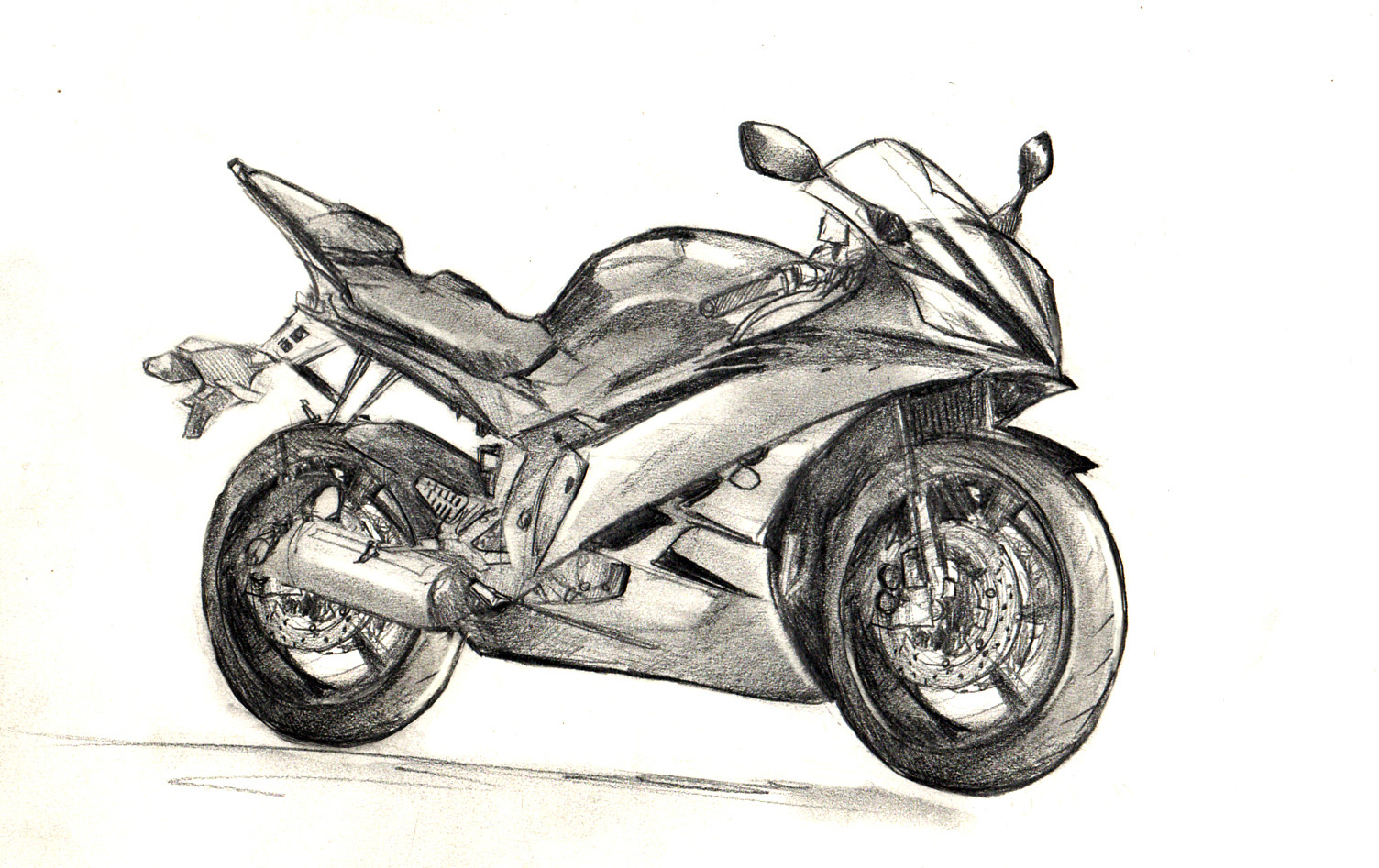 ArtStation - Yamaha r6