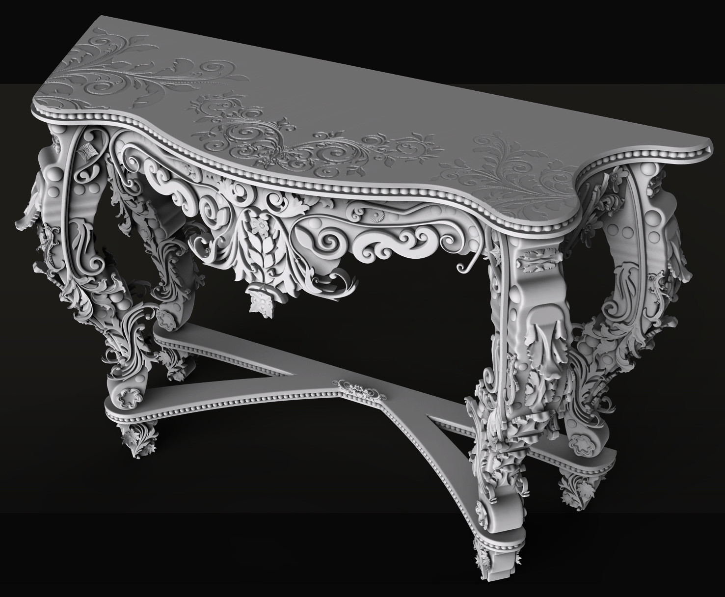 ArtStation - Rococo Table