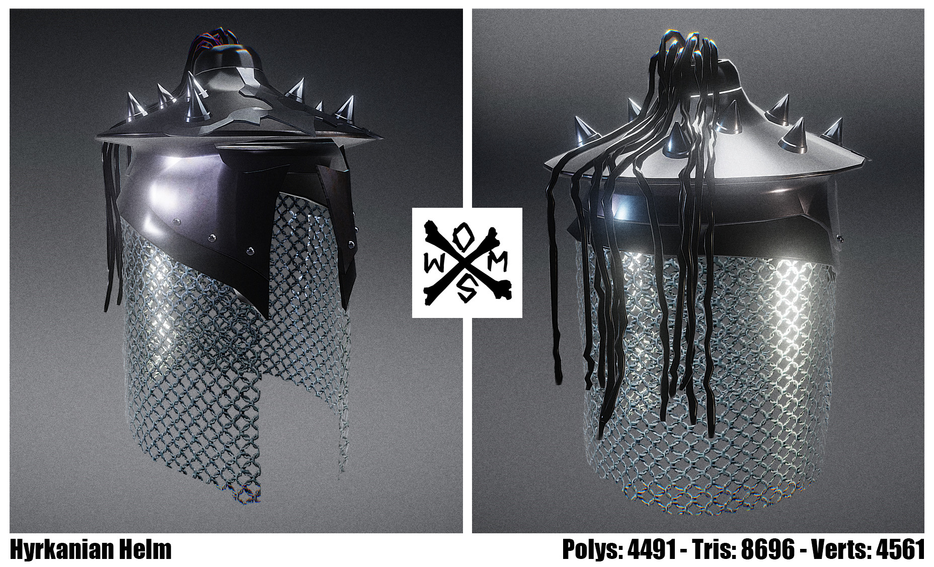 ArtStation - Hyrkaian Helm