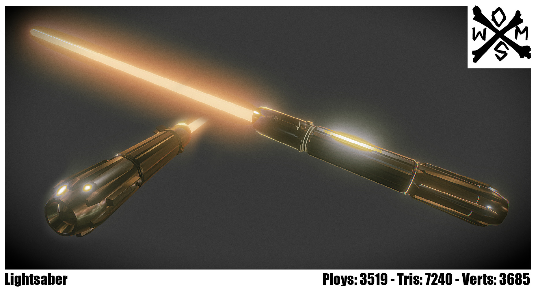 ArtStation - Custom Lightsaber