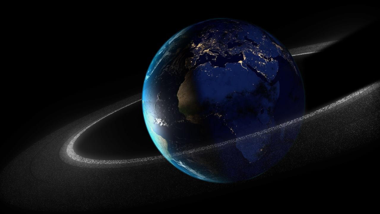 earth has a ring
