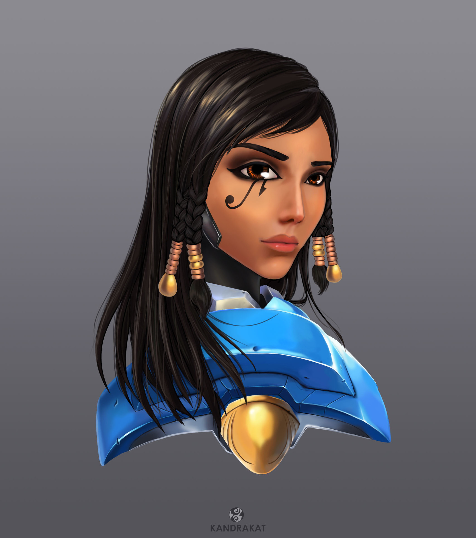 ArtStation - Pharah Portrait