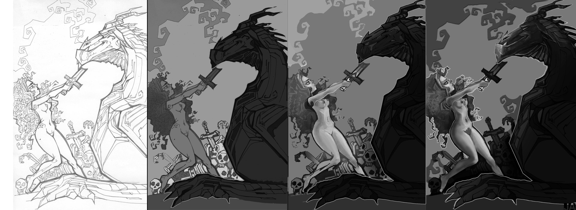 Artstation Dragon Bride
