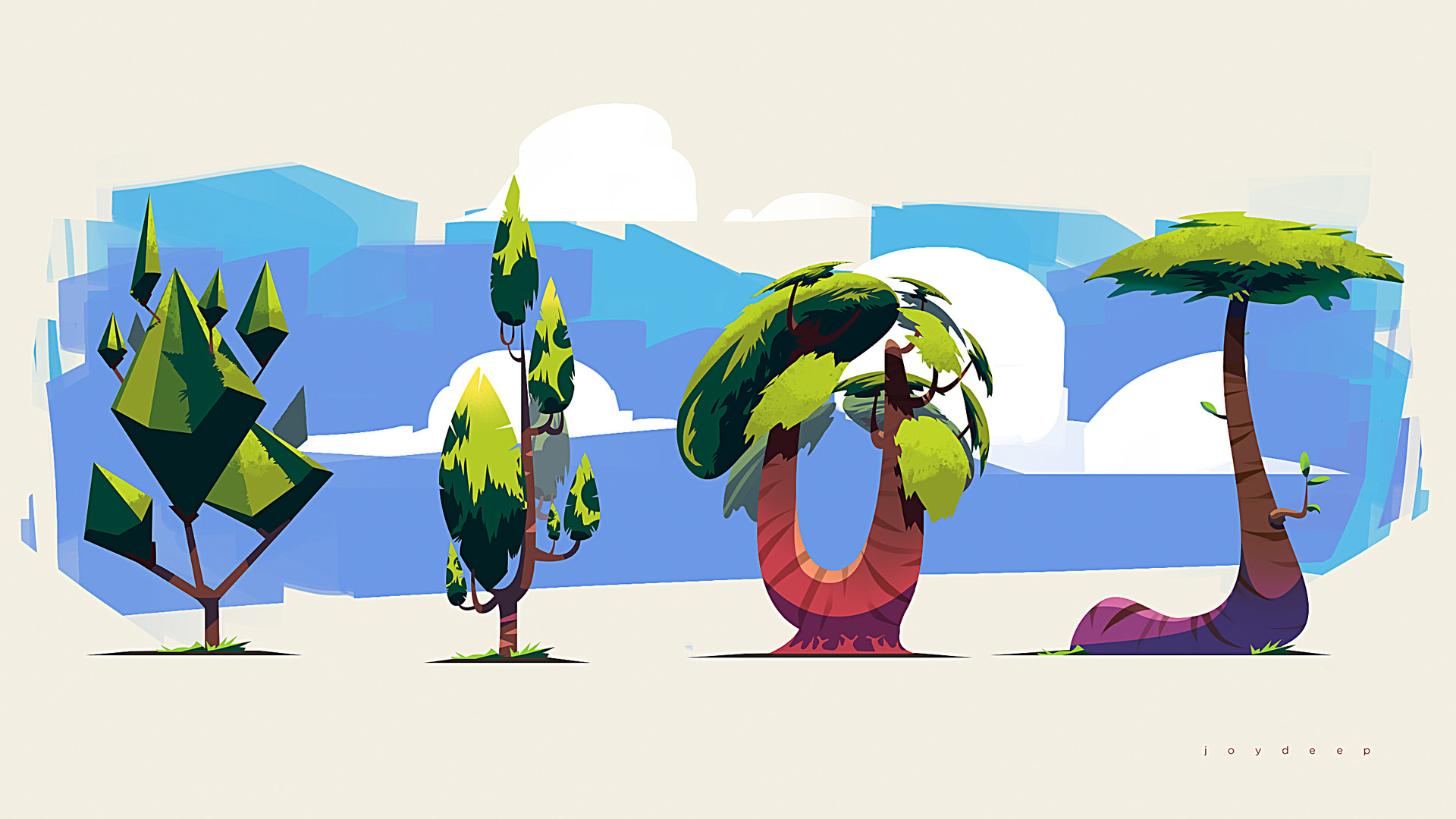 ArtStation - Tree ideas