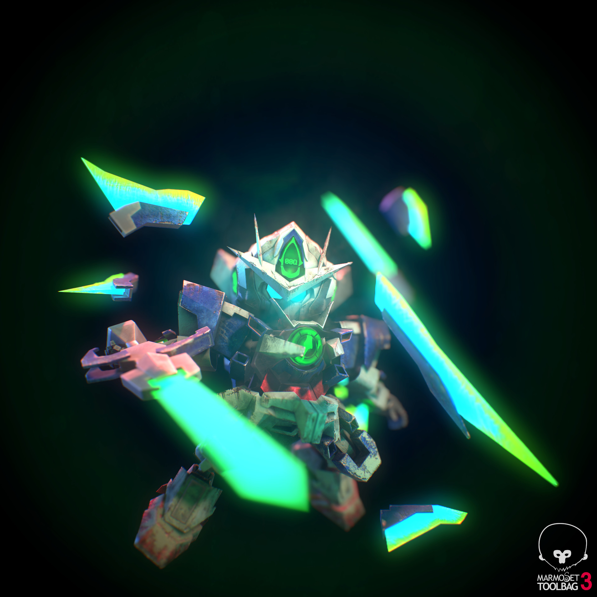 ArtStation - GUNDAM 00Q