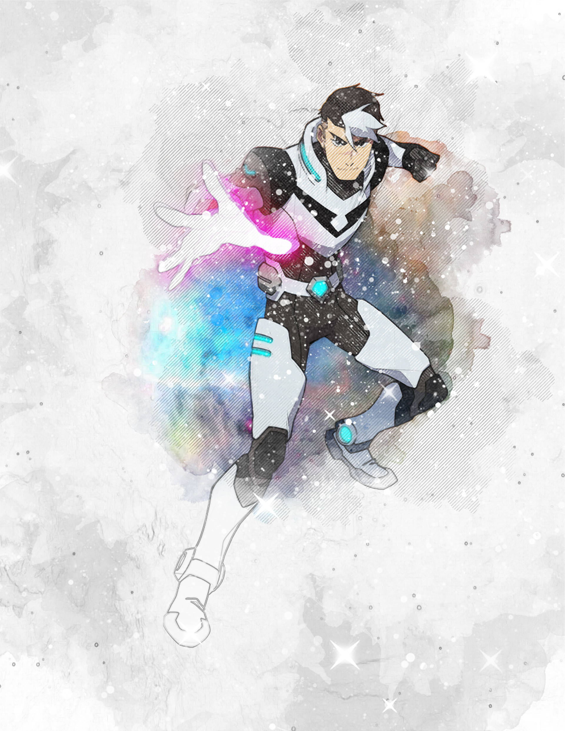 ArtStation - VOLTRON PLAYING CARD ARTWORK