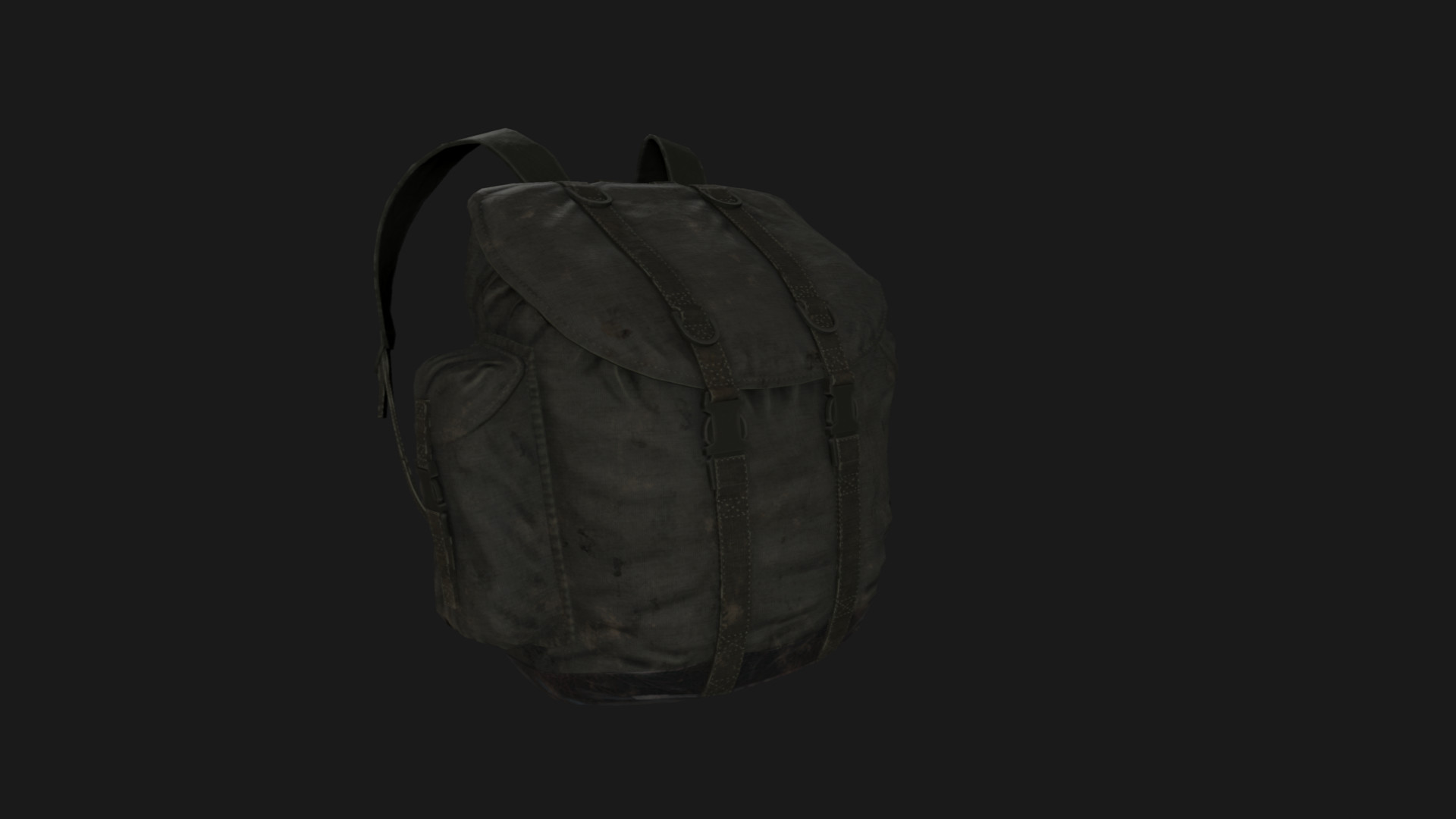 ArtStation - West German Army Backpack (~1980s)