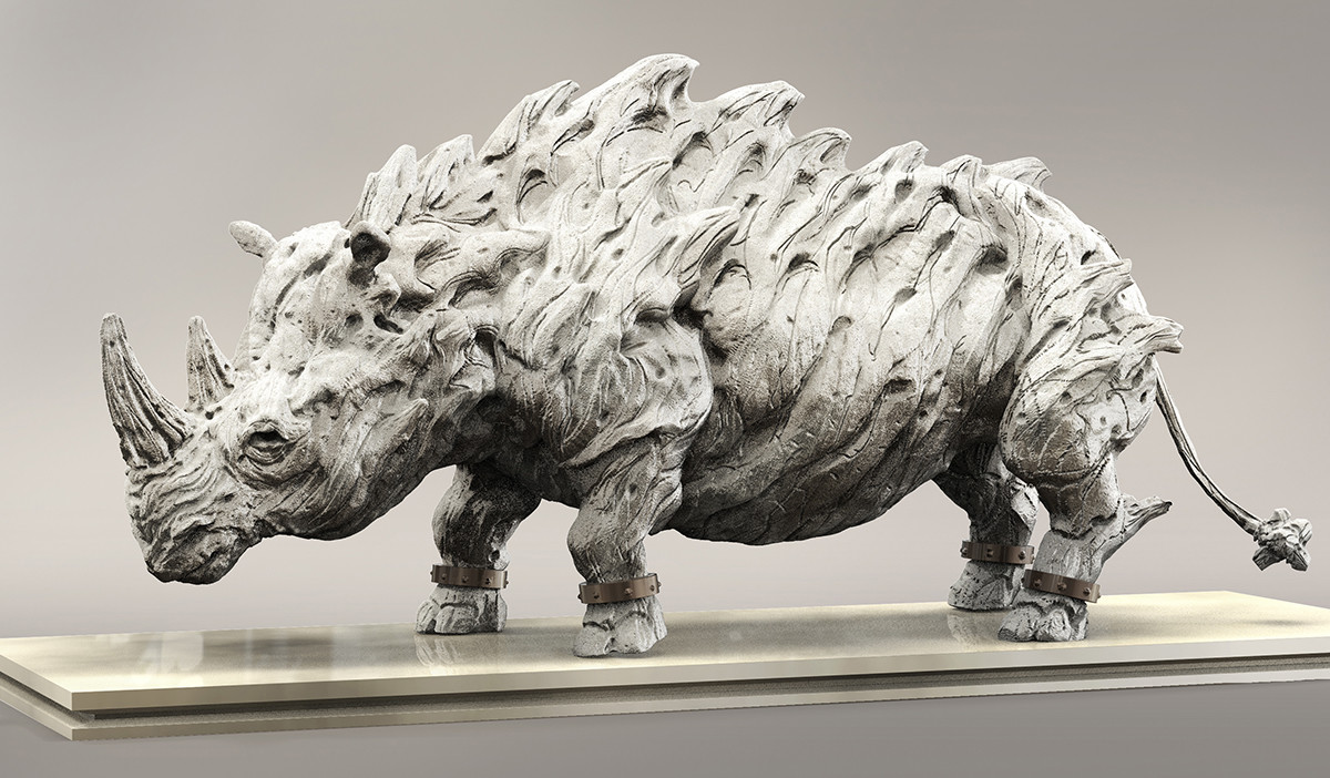 ArtStation - Rhinoceros