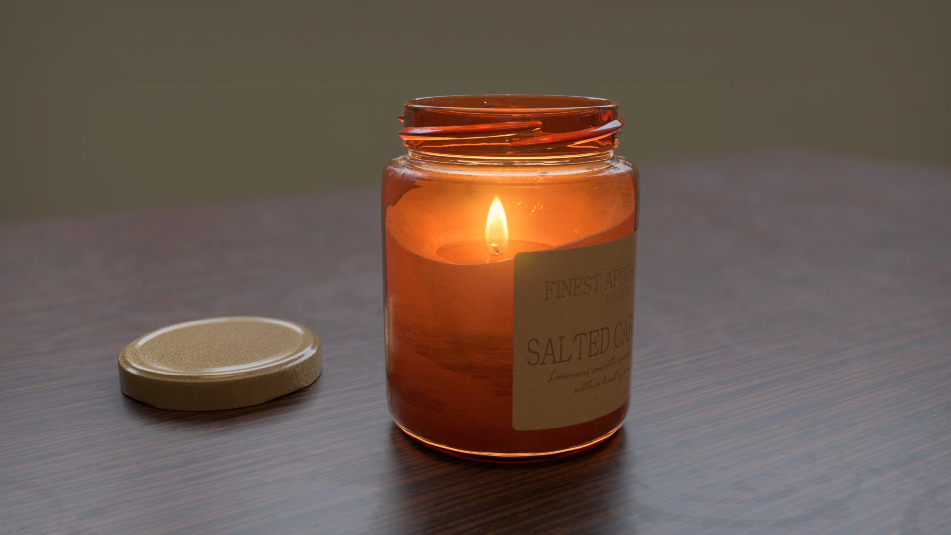 ArtStation - Realistic Candle