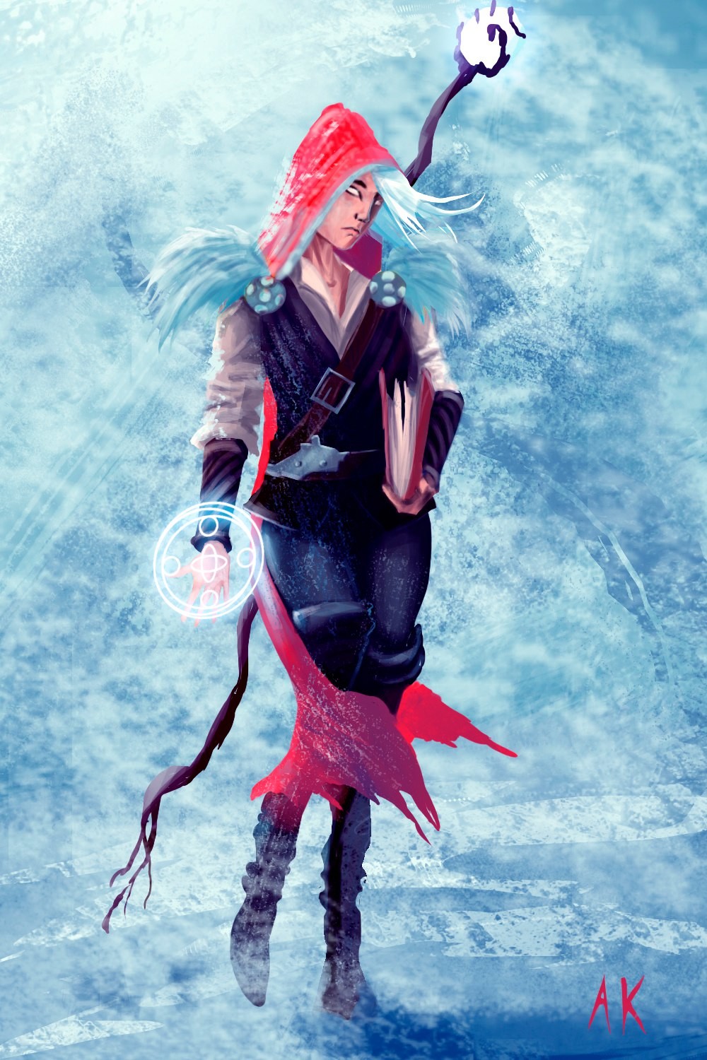 ArtStation - winter mage