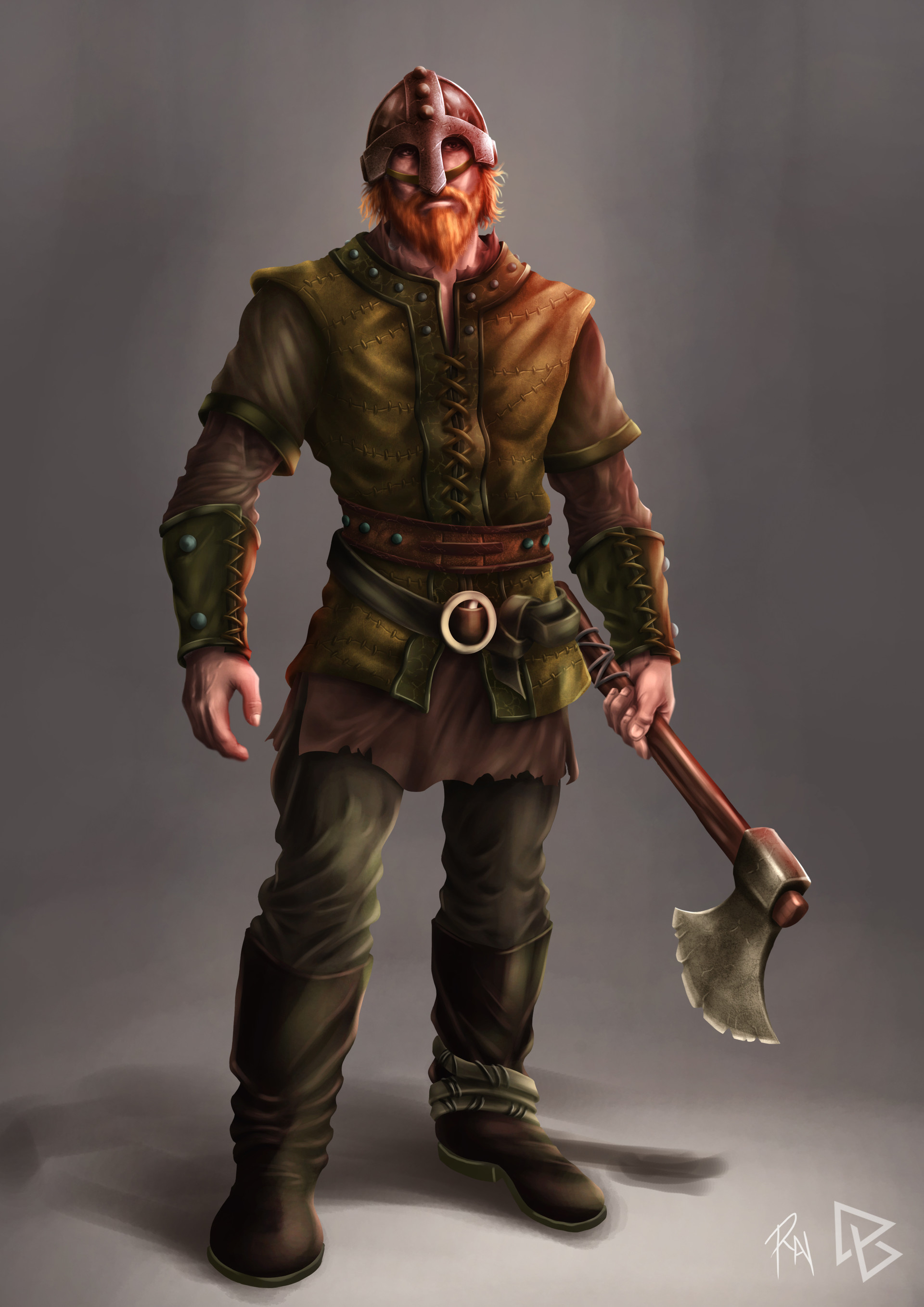 ArtStation - Viking Thegn