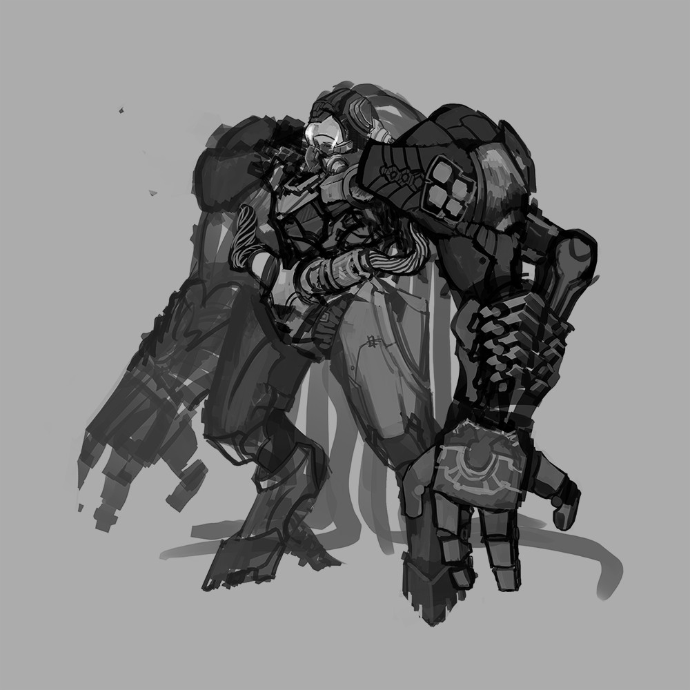 ArtStation - power armor