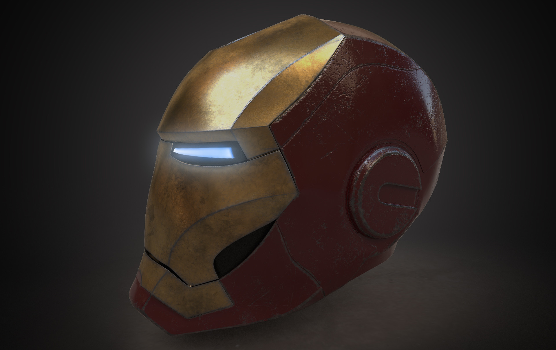 ArtStation - Iron_man Helmet