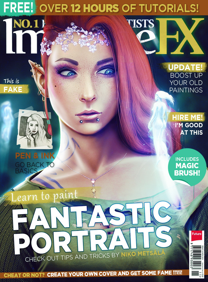 ArtStation - Red Elf Cover Edition