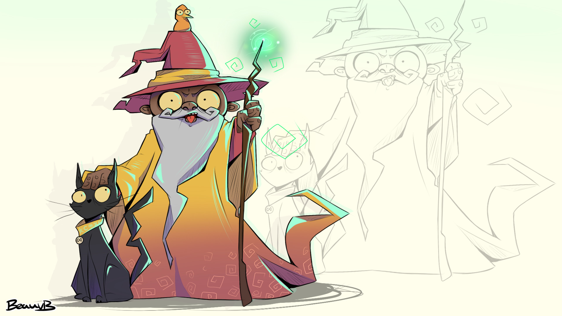 ArtStation - Crazy Wizard