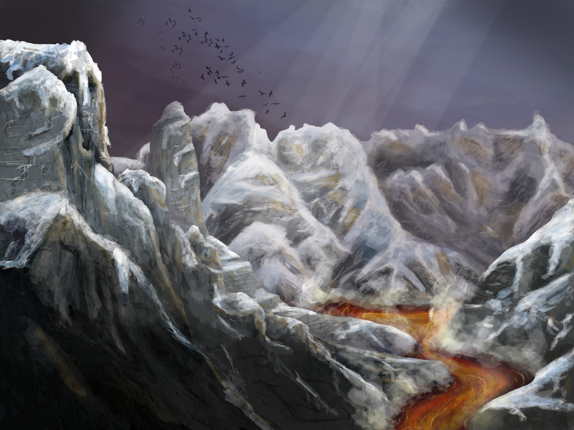 Emily Partington - Concept set - Ice Warrior