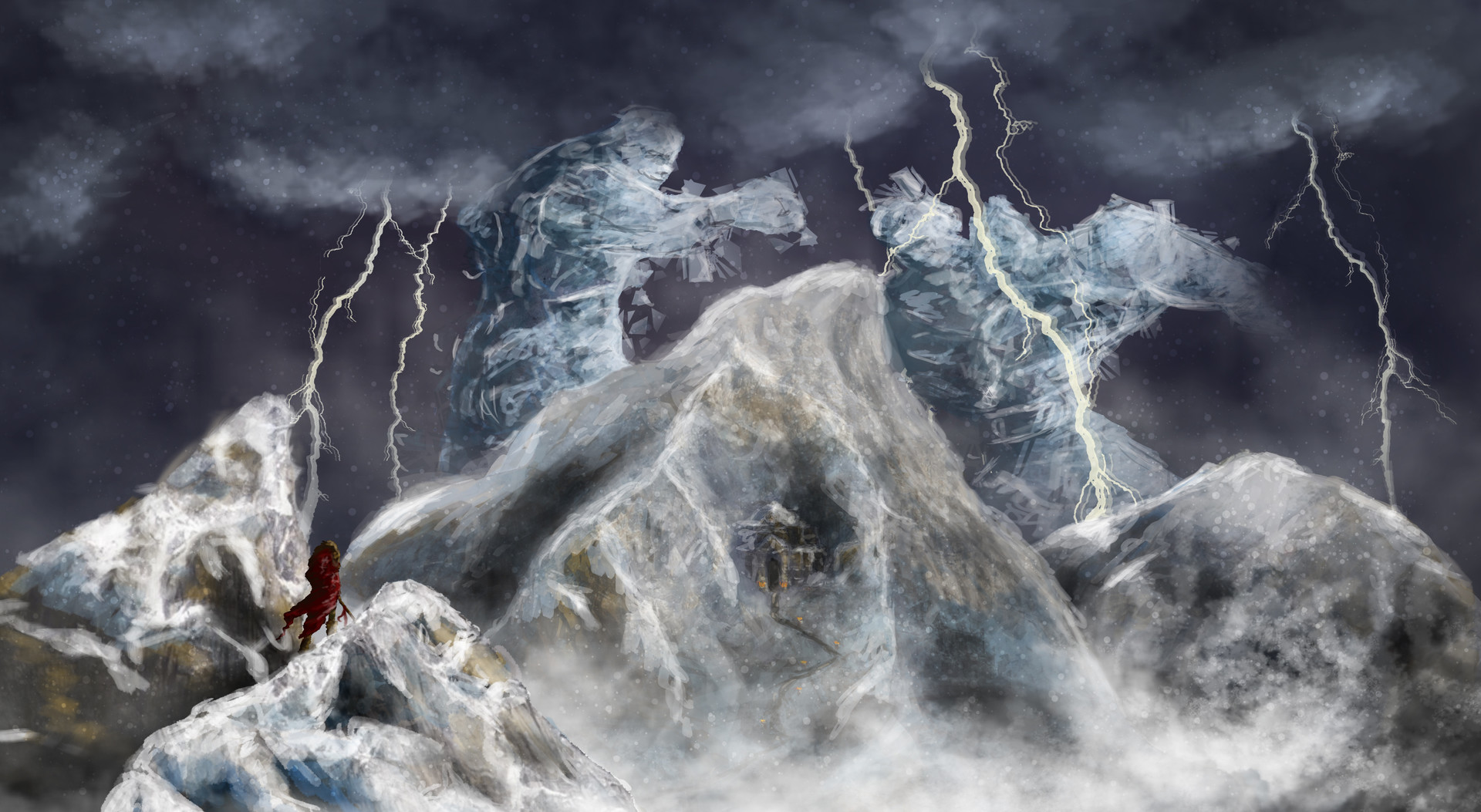 Emily Partington - Concept set - Ice Warrior