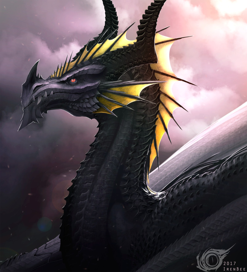 ArtStation - Dragon Rognar Raven