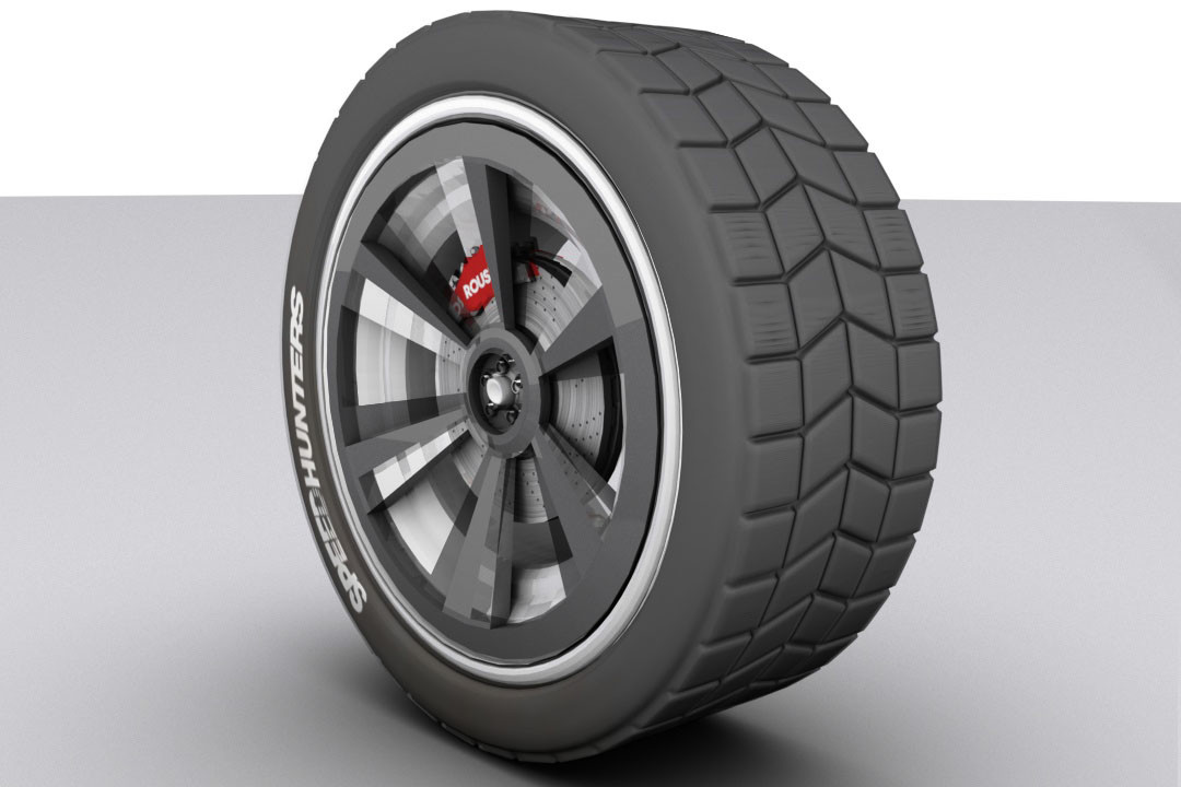 ArtStation - Speedhunters Wheel