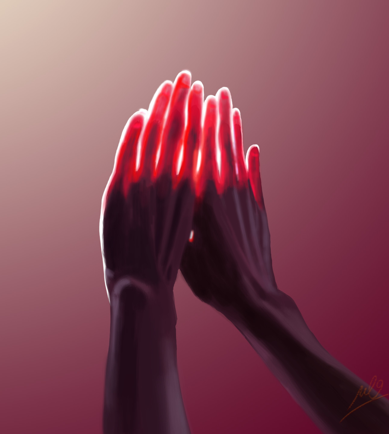 ArtStation - hand hilight