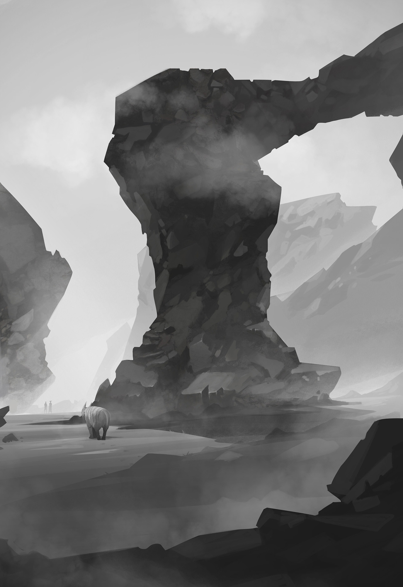 ArtStation - Rock Pillar