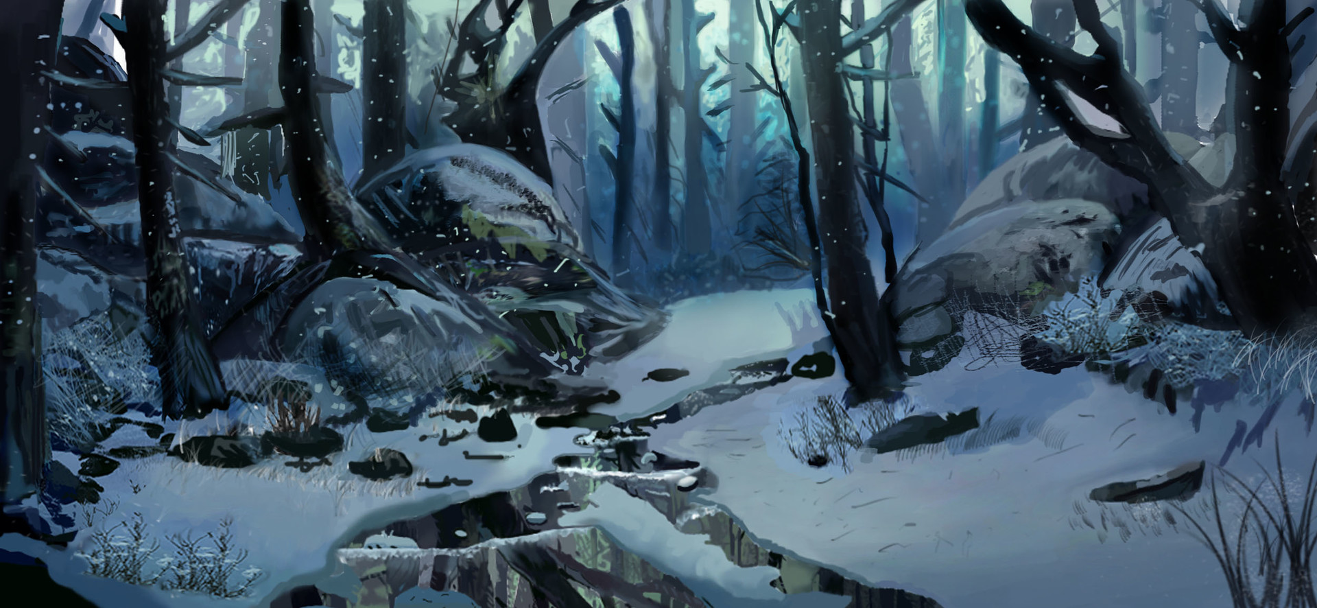 ArtStation - ICE ENVIRONMENT