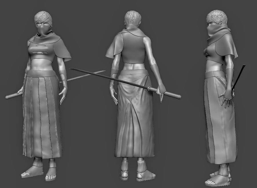 Vitor Timóteo - My First Character(2014) - Samurai Girl