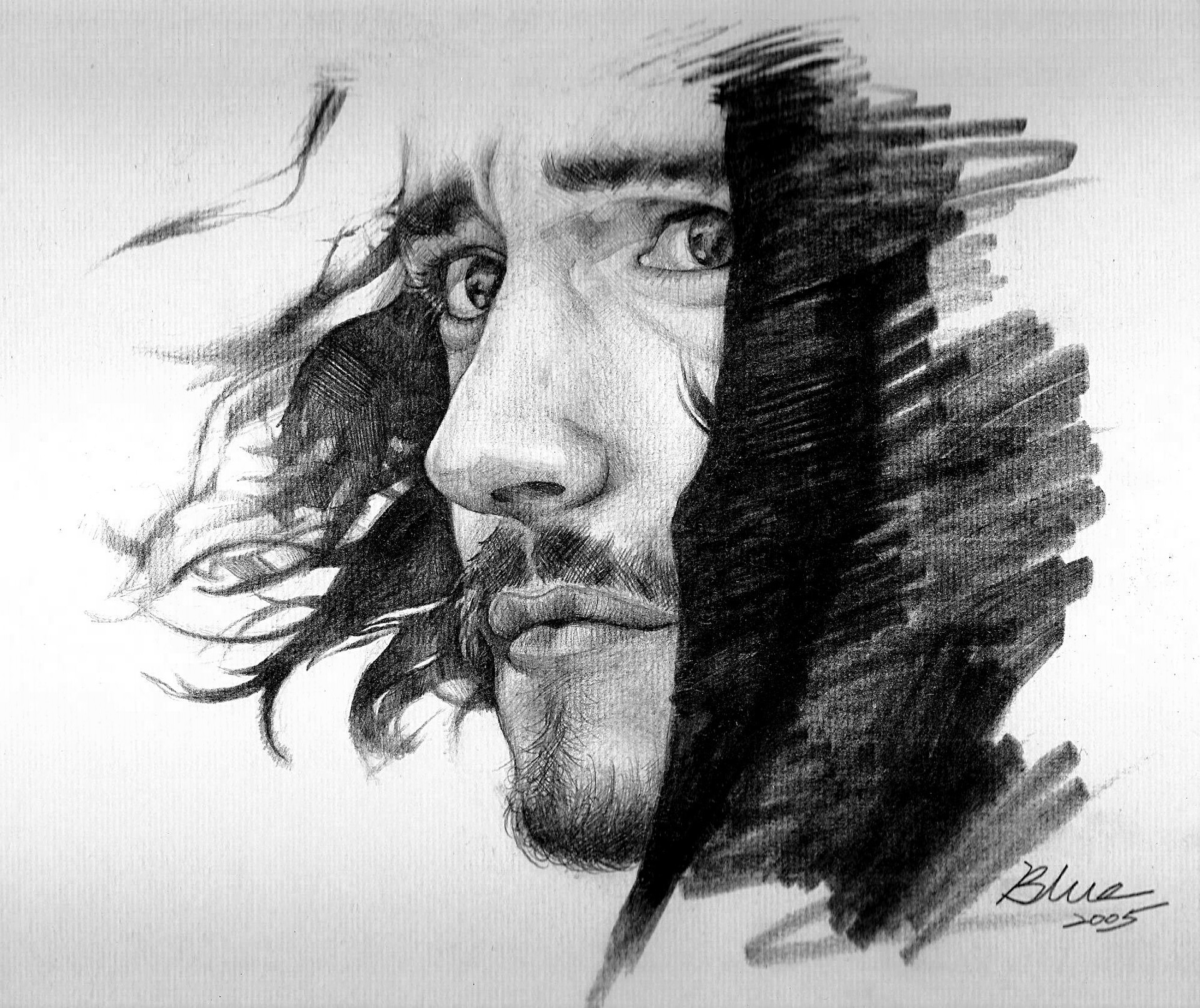 ArtStation - portrait sketch