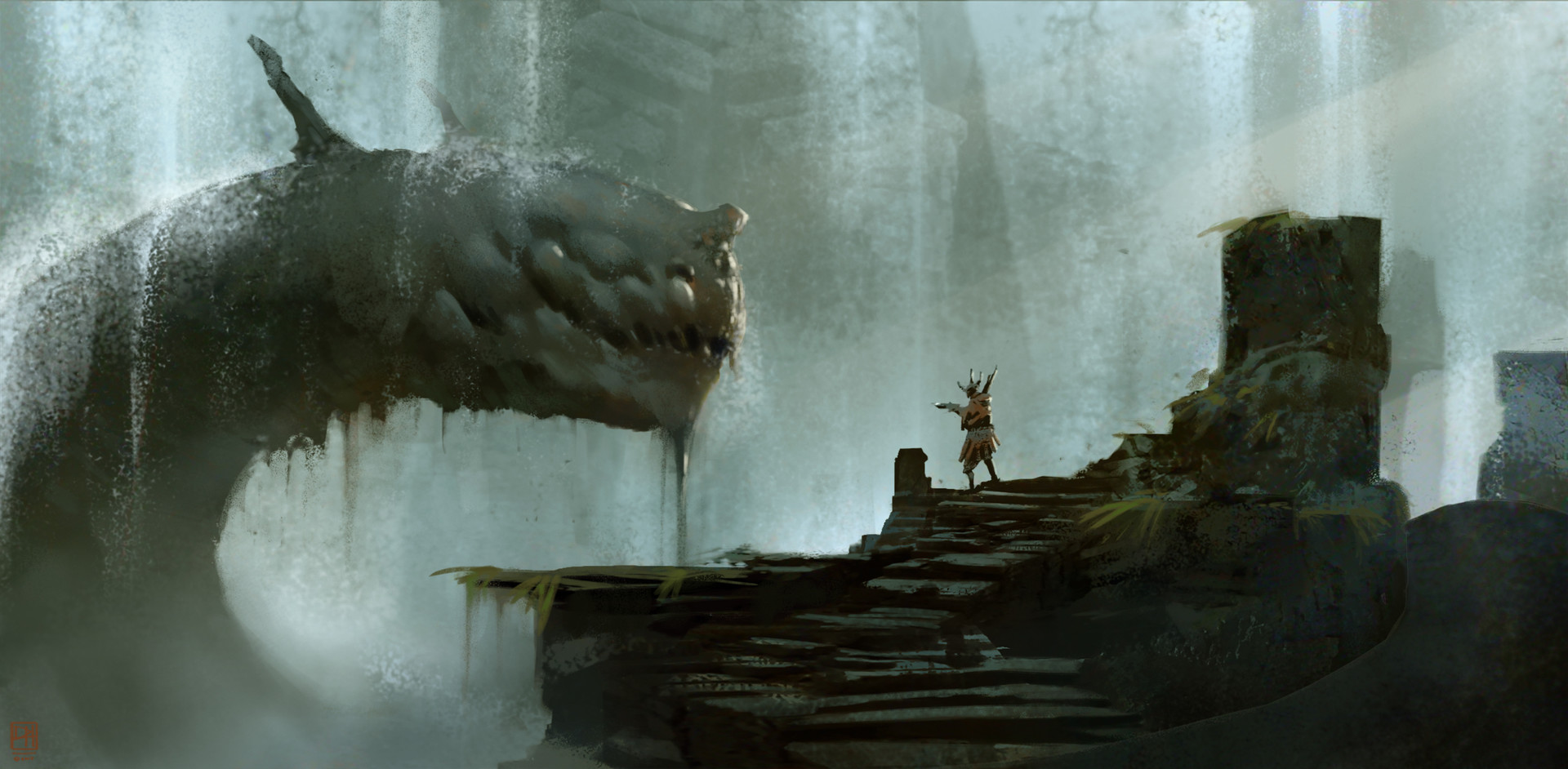 ArtStation - forest god_2