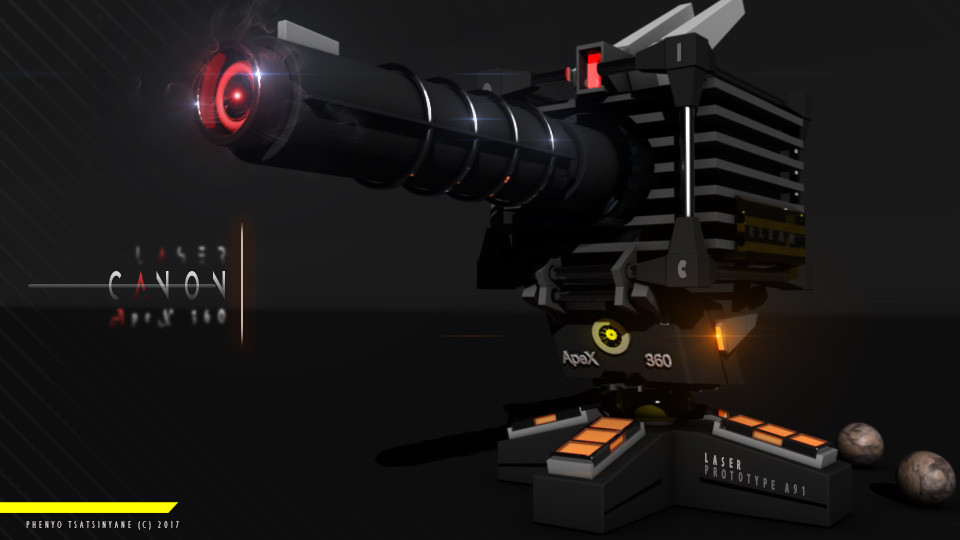 ArtStation - Laser Canon- ApeX 360