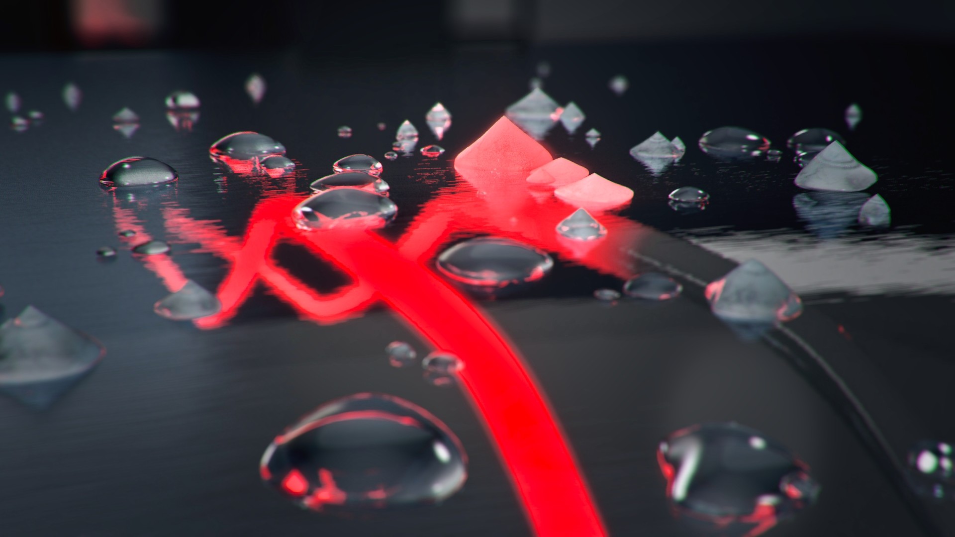 ArtStation - Laser, water and Ice