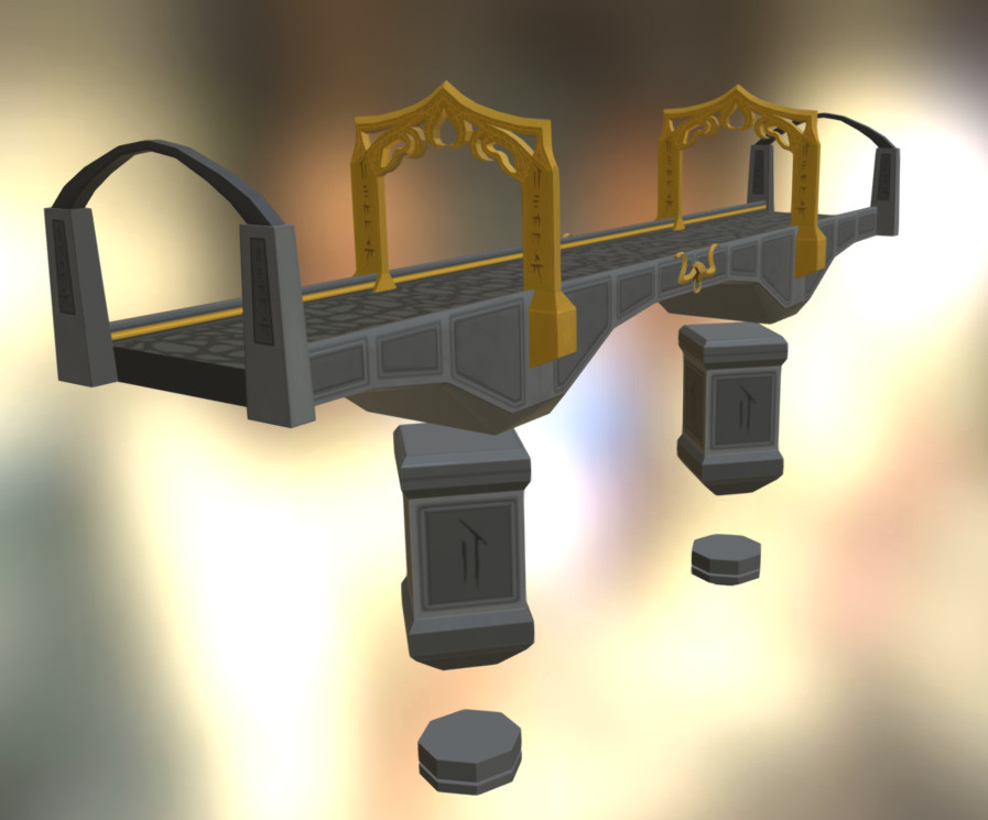 ArtStation - Stylized Bridge