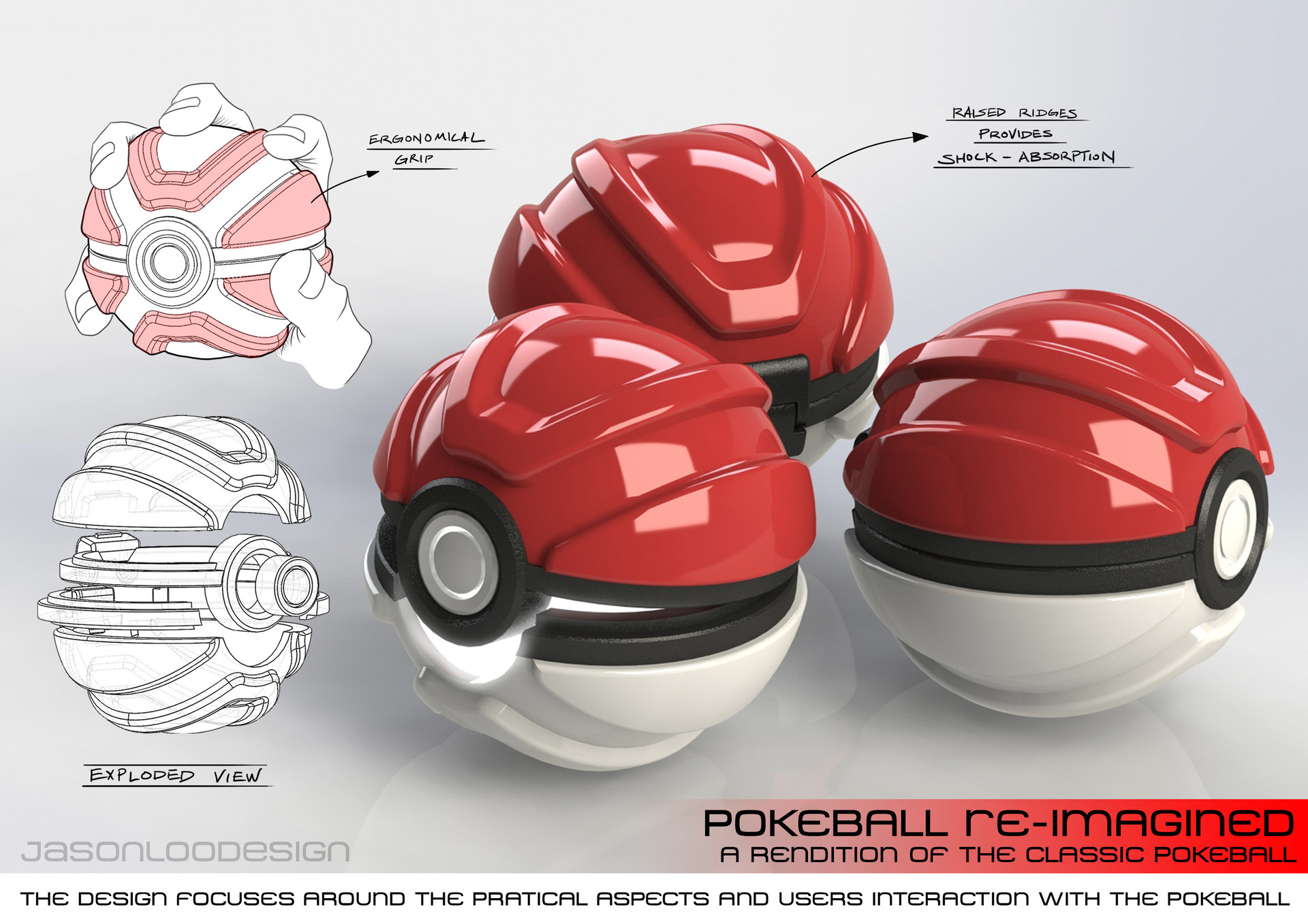 Jason Loo - Pokeball Re-Imagined