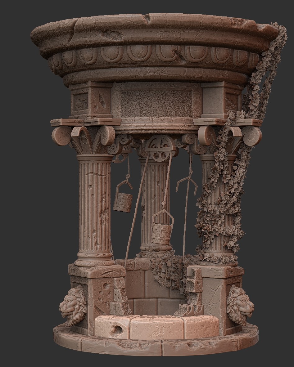 ArtStation - Old Well
