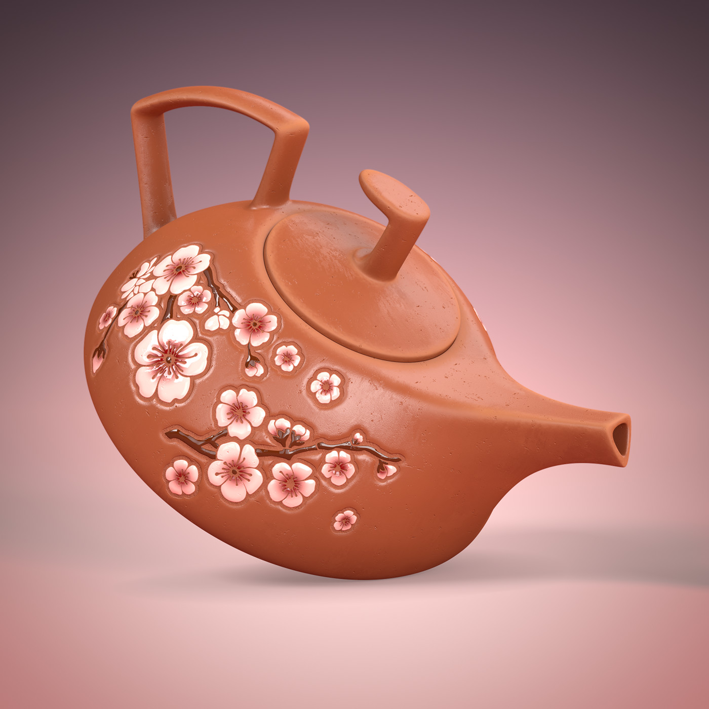 ArtStation - Simple chinese teapot
