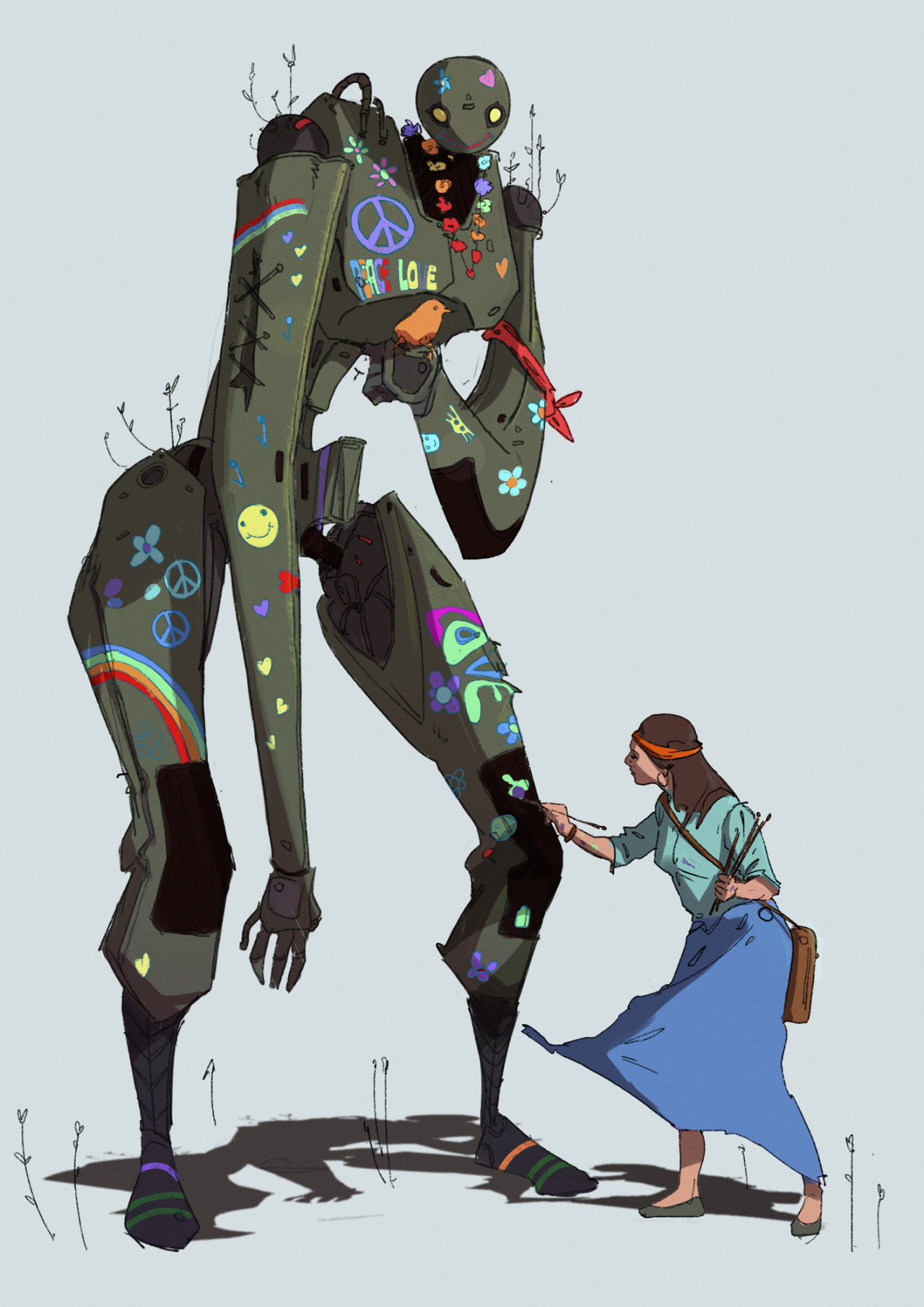 ArtStation - Character Design Challenge - Robots
