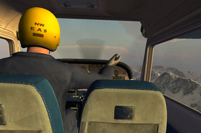 ArtStation - Plane Cockpit VR