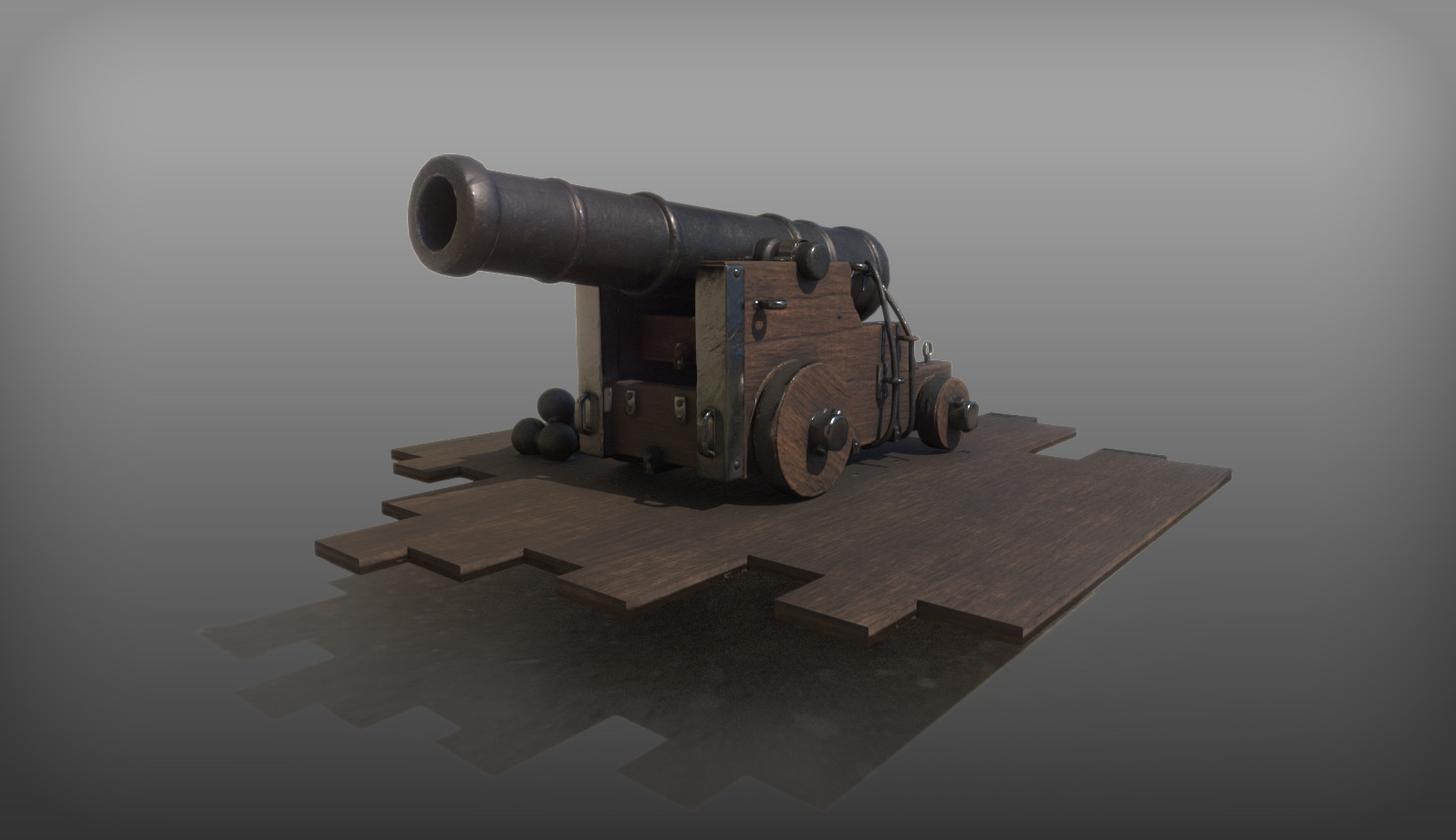 ArtStation - Pirate Cannon